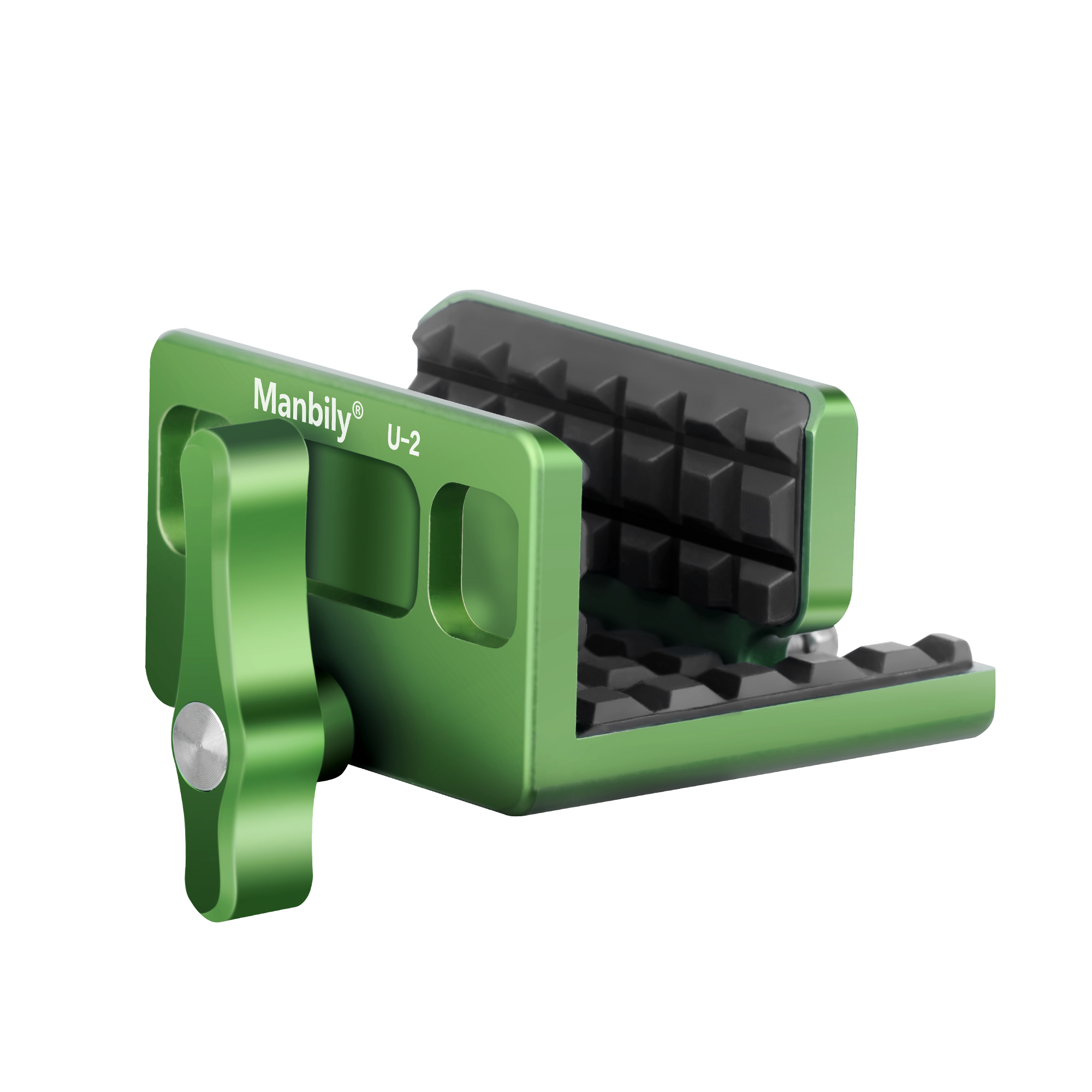 Manbily U-2 Aluminum Clamp Saddle Head for Shooting Stick Tripods ...